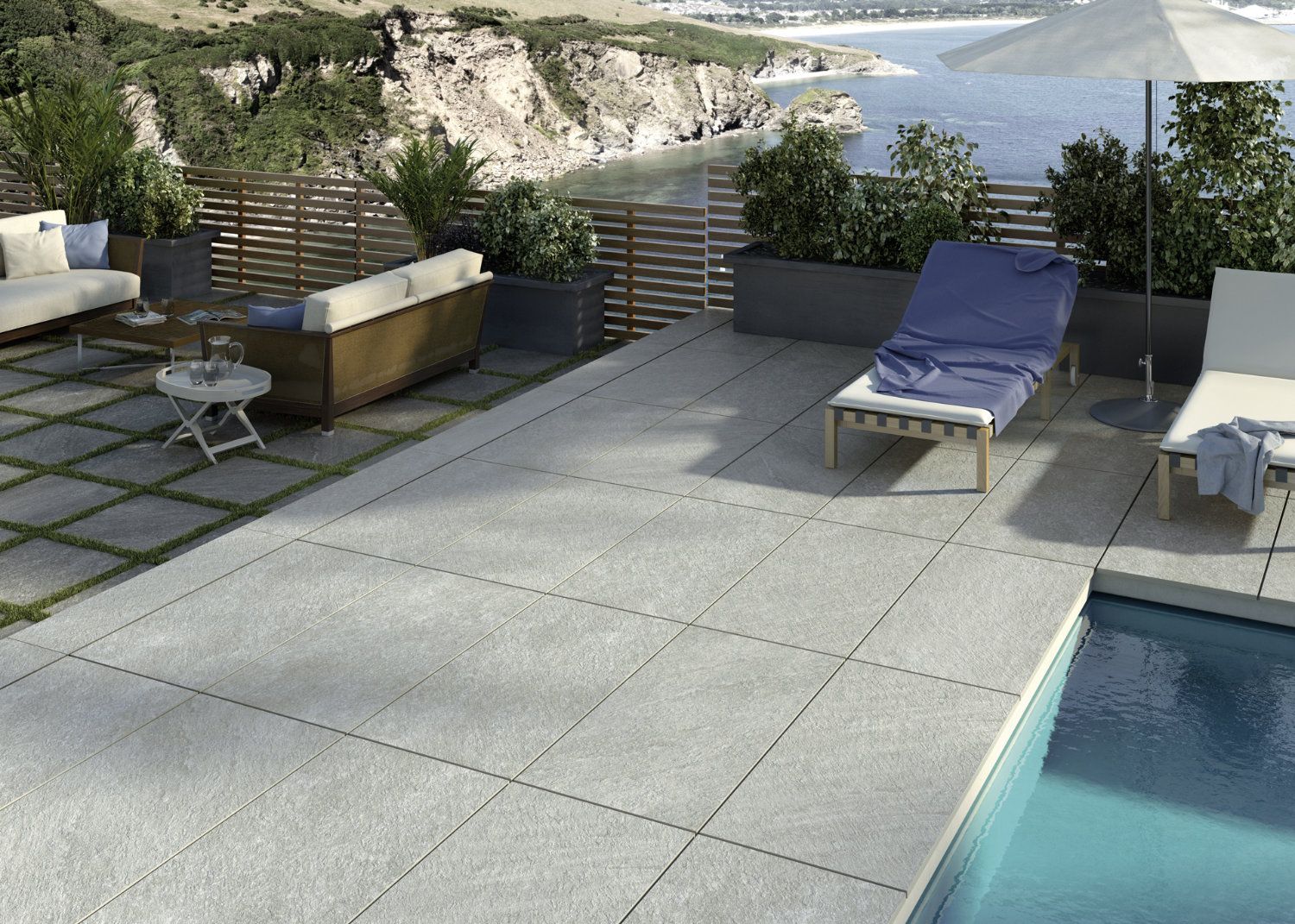 SCHÖNER WOHNEN-Bodenfliesen für drinnen und draußen!